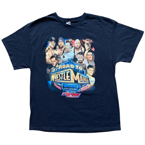 Shirts | 213 Wwe Smack Down Raw Tour Shirt Xl Wrestling John Cena Rap ...